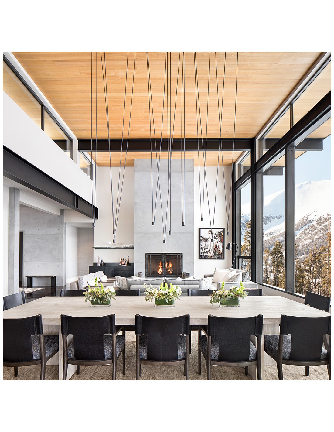 Match Pendant|Vibia Match Chandelier|Kiki Lighting