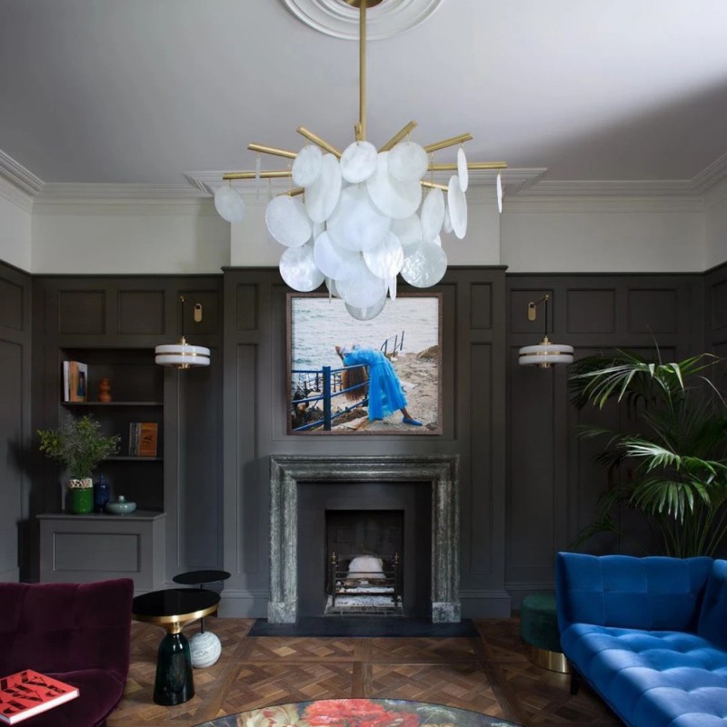 Nimbus Chandelier|Glass Ball Ceiling Light|Kiki Lighting