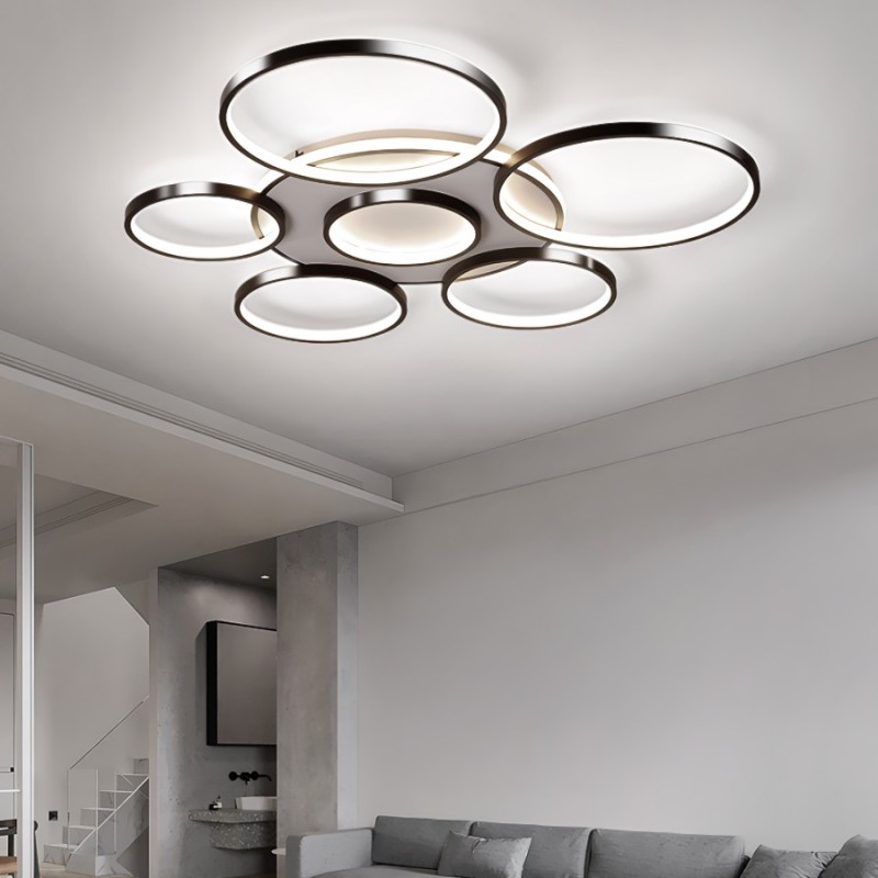 Ultrathin Acrylic Round Flush Mount Ceiling Light | KIKI Lighting