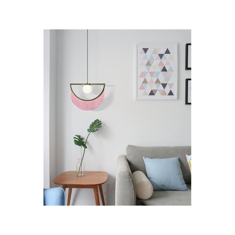Wink Lamp Collection|Houtique Tassel Ceiling Light|Kiki Lighting