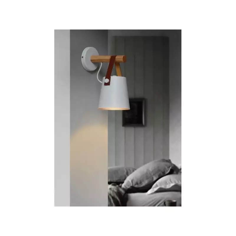 LED Wooden Wall Light|LED Bedroom Wall Scone Lamp|Kiki Lighting