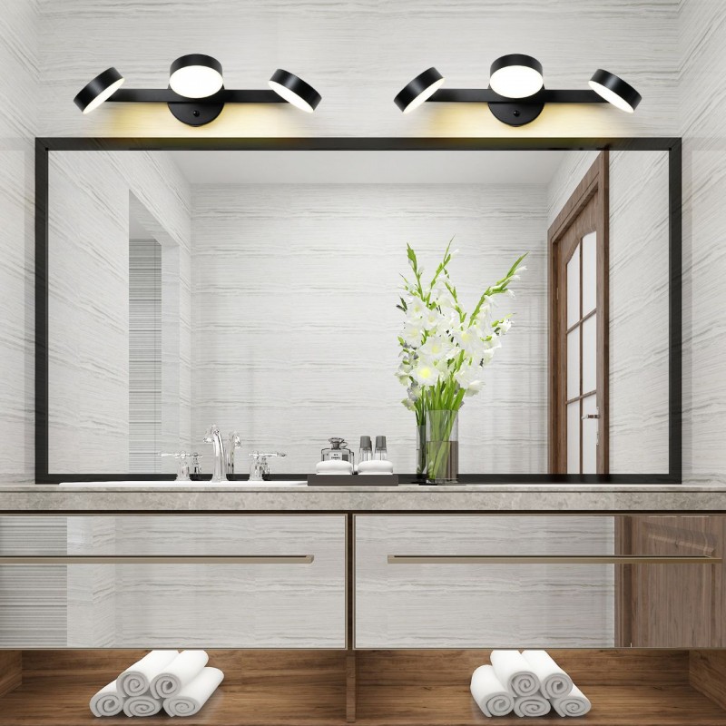 Modern Round Heads Vanity Wall Light | Wall Light | KiKi Lighting