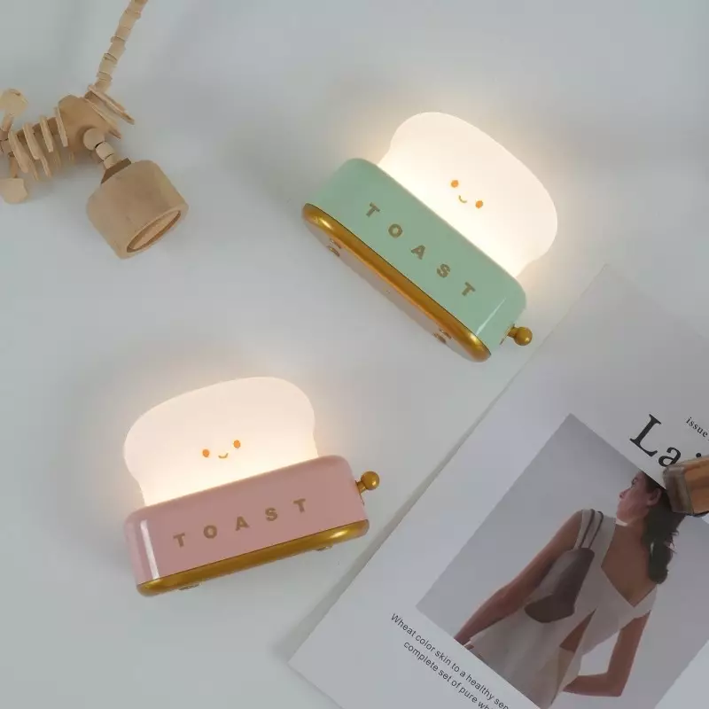 Cute Mini Toaster Led Table Light | Toaster Light | KIKI Lighting