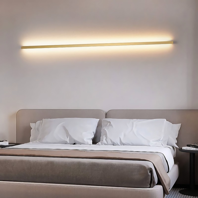 Modern Minimalist Long LED Strip Wall Light | KIKI Lighting