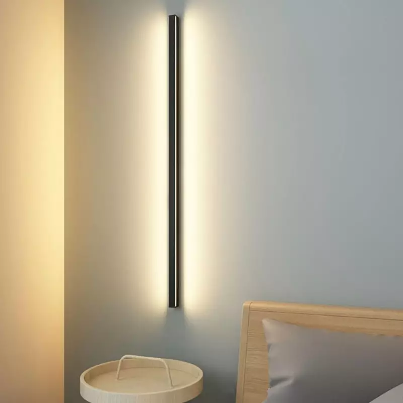 Modern Minimalist Long LED Strip Wall Light | KIKI Lighting