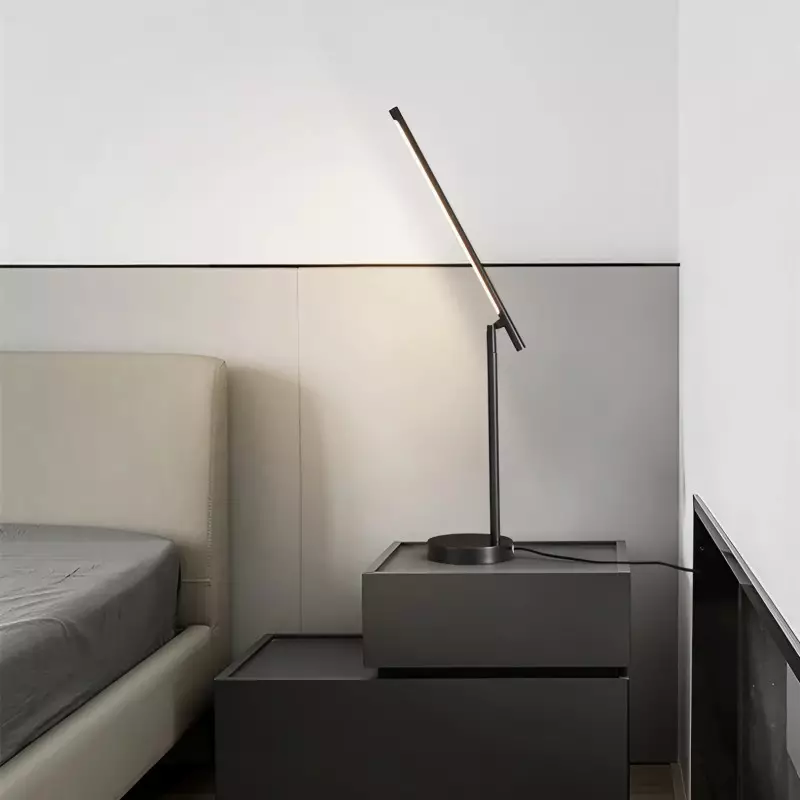 Modern Design Light Rods Reading Table Lamp | KIKI Lighting