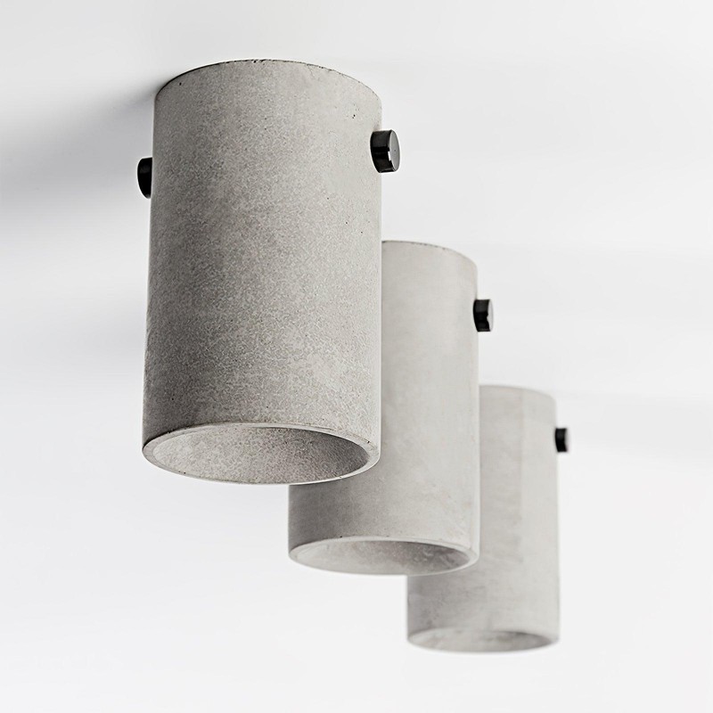 Minimalist Concrete Ceiling Lamp | Home | KIKI LIGHTING