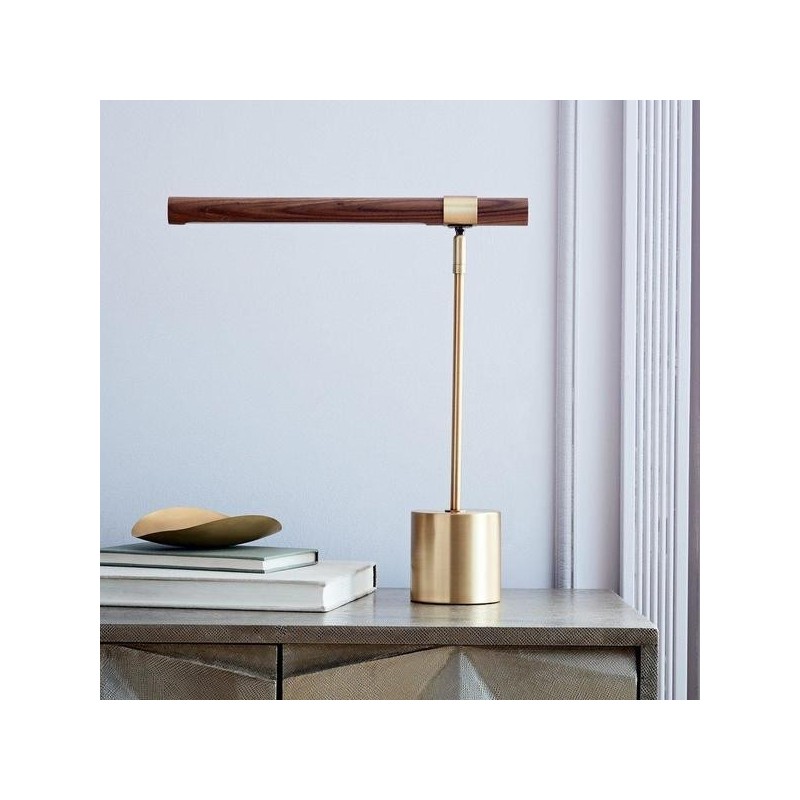 Linear Wood LED Task Light|Bedroom table light|Kikilighting