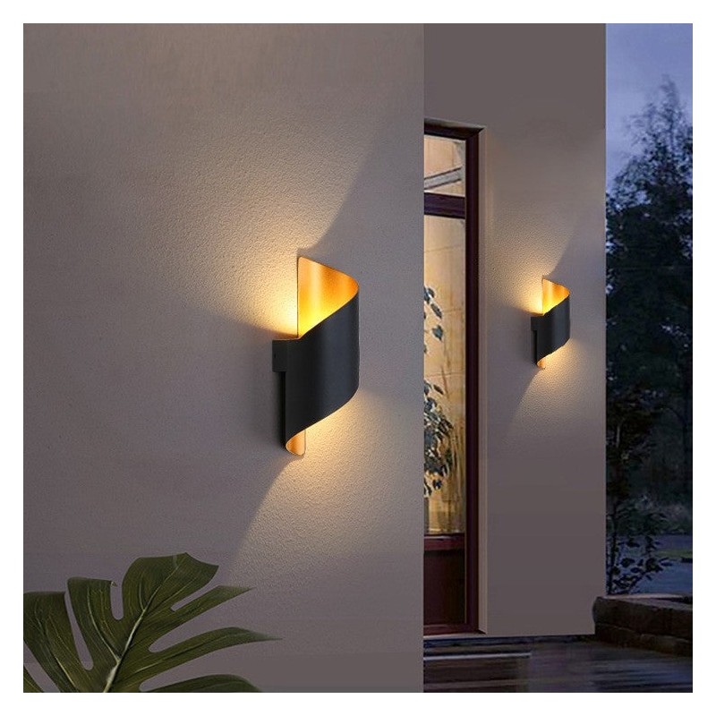 Modern Curl Twisted LED Wall Light | Home | KIKI LIGHTING