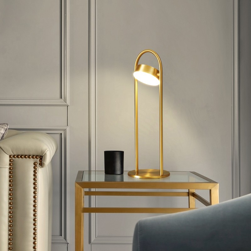 Copper Light Luxury Table Lamp | copper table lamp | metal table lamp ...