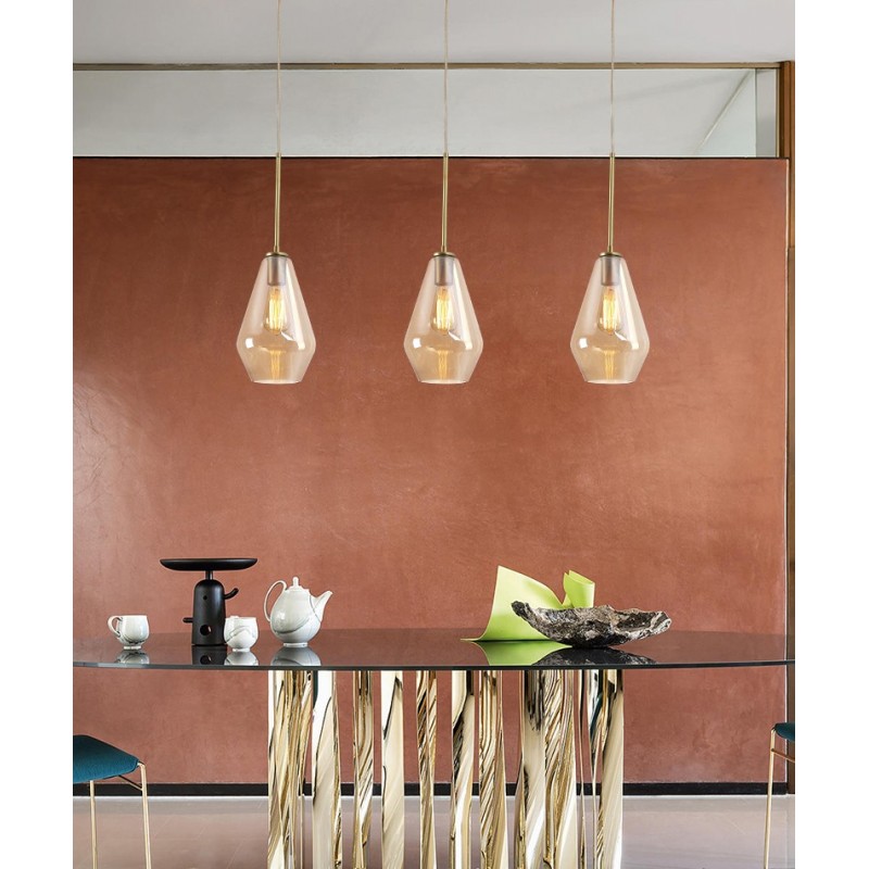 Modern Simple Glass Pendant |Home Decor|KiKi Lighting